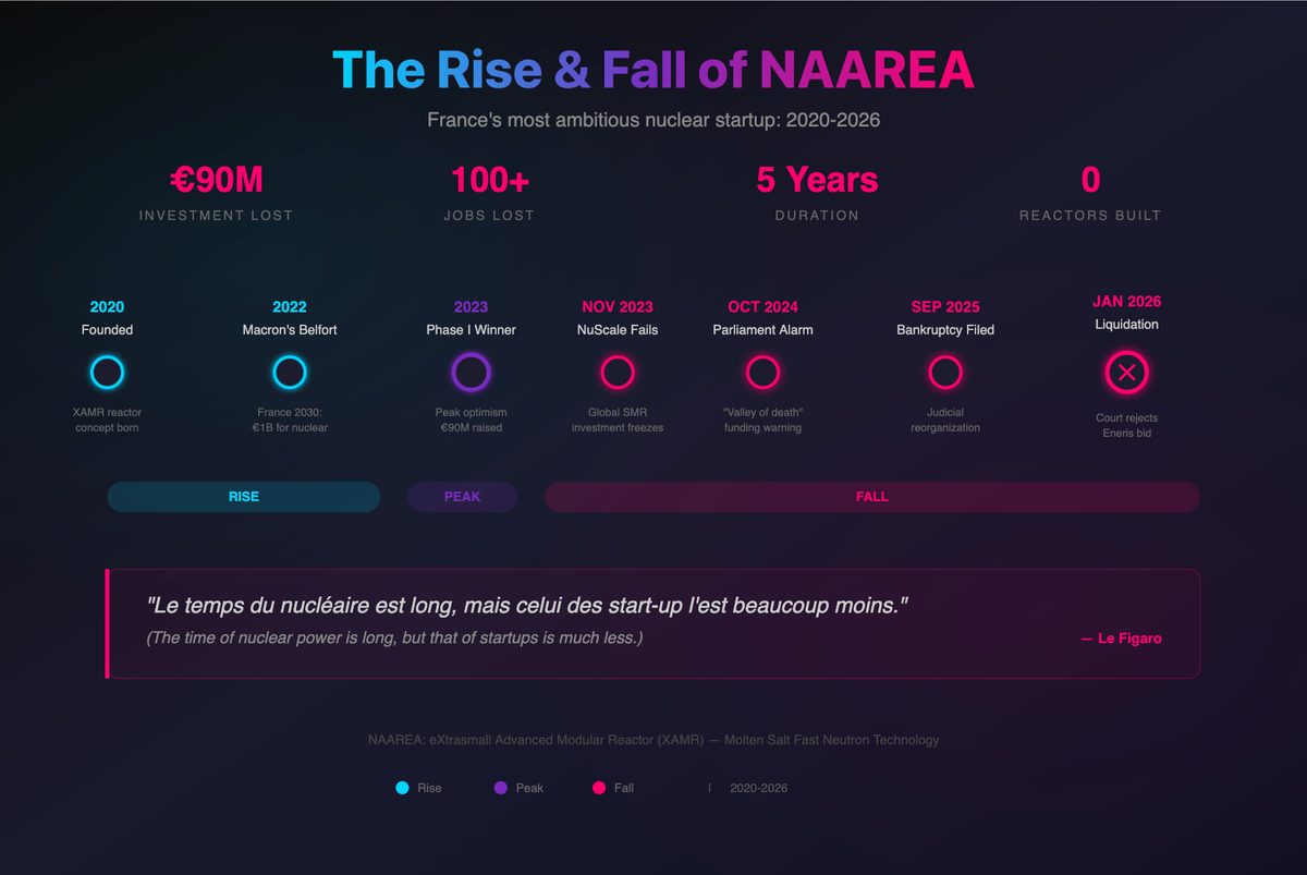 Nuclear Meltdown: How NAAREA Burned Through €90 Million and Collapsed ...